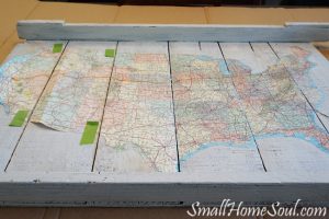 DIY Map Art - a Journey of Love - Girl, Just DIY!