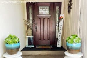 Easy DIY Welcome Sign - You Can Make This! - Girl, Just DIY!