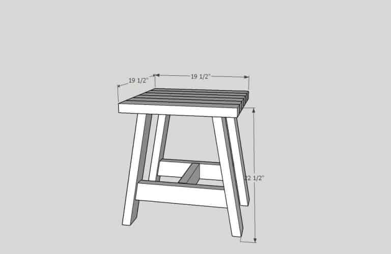 Build a 2x4 Outdoor Table with Available Plans - Girl, Just DIY!
