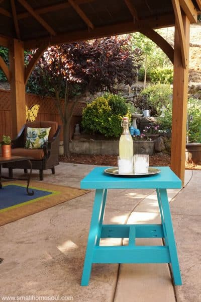 Build a 2x4 Outdoor Table with Available Plans - Girl, Just DIY!