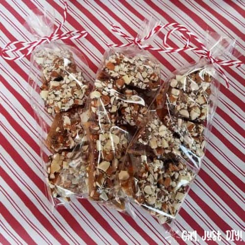 Homemade English Toffee - a Sweet DIY Gift - Girl, Just DIY!