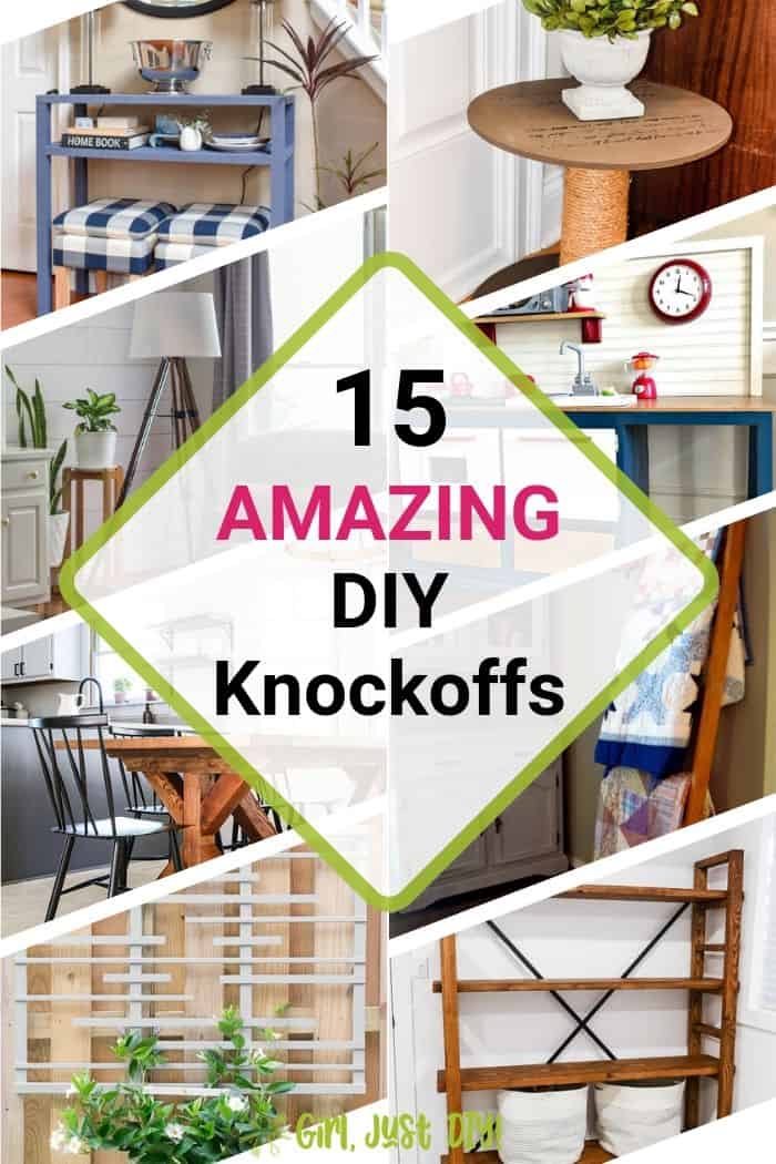 15 DIY Knockoff Projects to Inspire You - Girl, Just DIY!